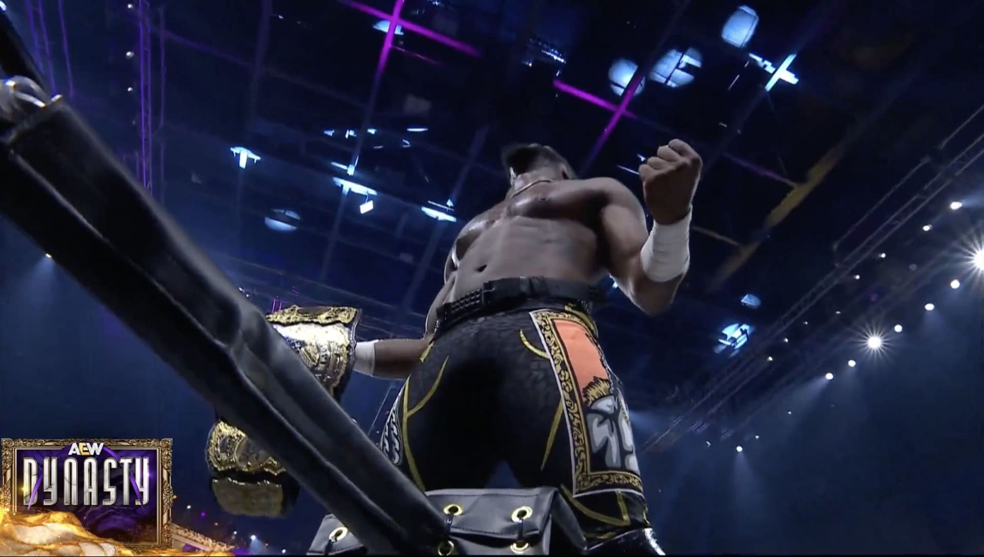 Swerve Strickland Wins AEW World Championship at AEW Dynasty